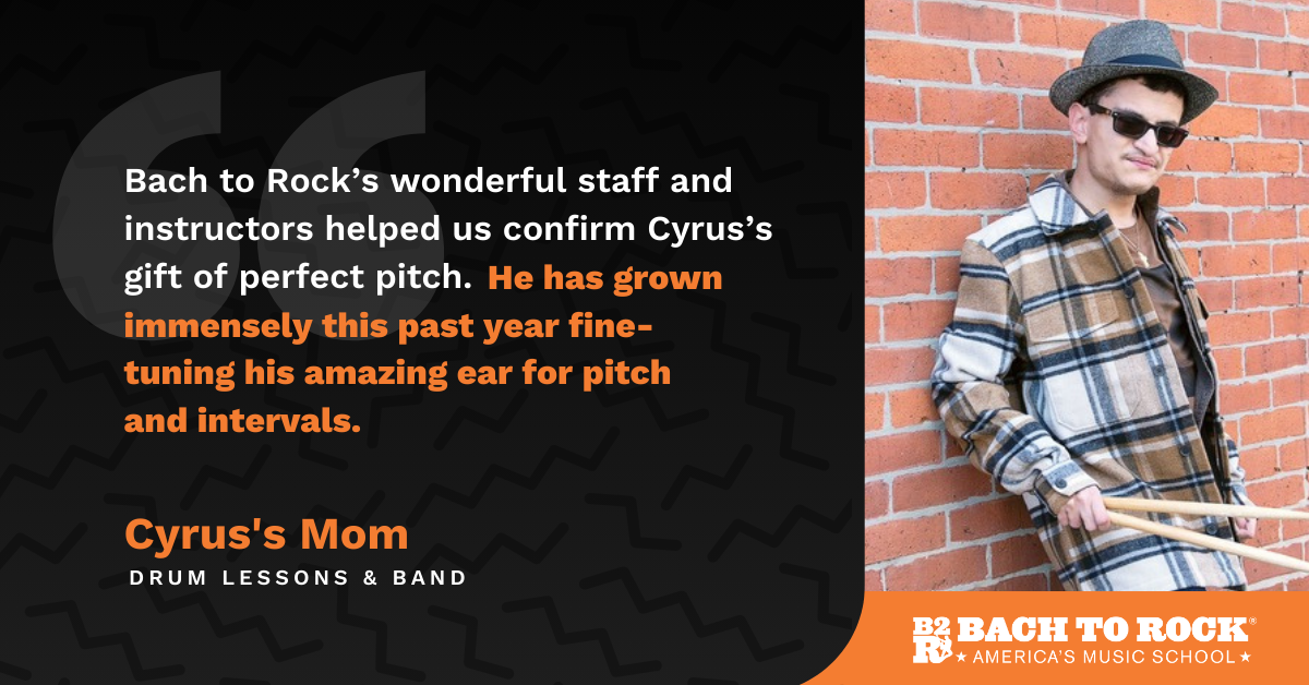 Cyrus Discovered His Hidden Talent at Bach to Rock | Bach to Rock